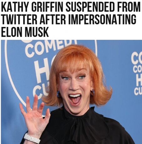 A Cliché of a Stereotype: Kathy Griffin and the Pathetic Fate of ...
