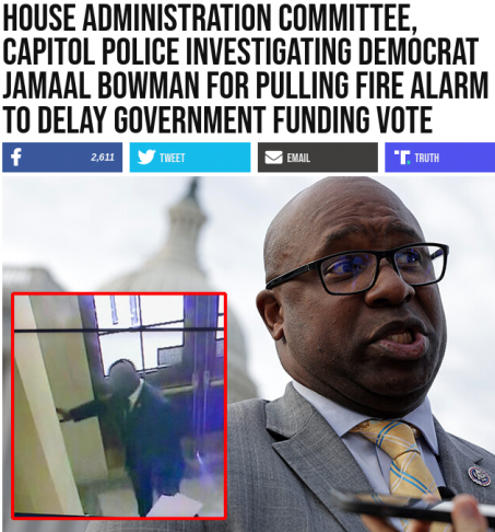 House Passes Spending Bill After Democrat (Allegedly) Pulls Fire Alarm ...