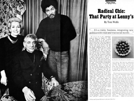 The Strange Return of ‘Radical Chic’ : The Other McCain